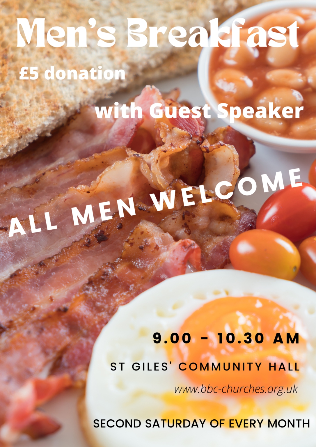 Men’s Breakfast – Every Second Saturday of the month @ 9.00 am – B.B.C ...